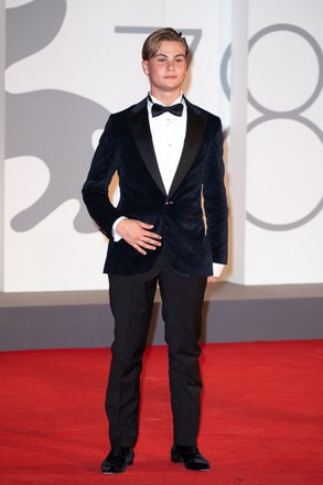 Luca Vergoni Walking Red Carpet Premiere Editorial Stock Photo - Stock ...