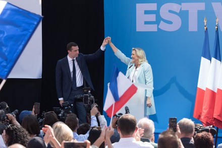 French Politician Rassemblement National Rn Leader Editorial Stock ...