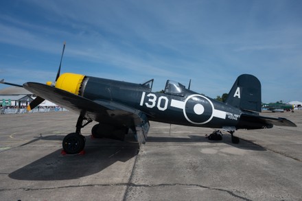 Corsair F4u On Demonstration Flight Air Editorial Stock Photo - Stock ...