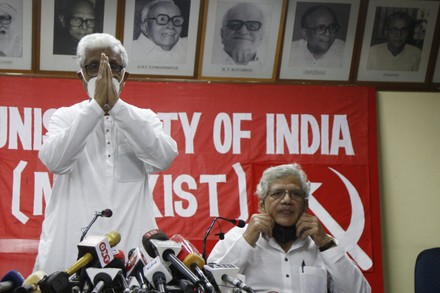 Sita Ram Yechuri Cpim Senior Leader Editorial Stock Photo - Stock Image ...