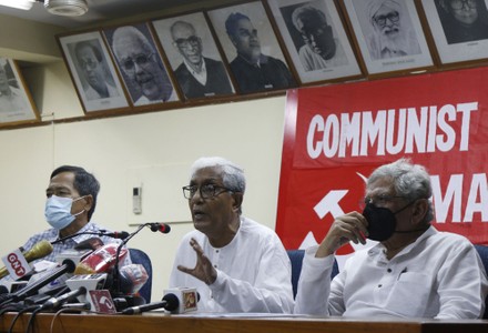 CPIM Press Conference - New Delhi - 14 Sep 2021 Stock Pictures ...