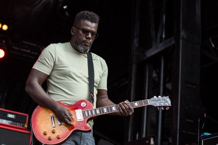 Guitarist Ismalia Diop Group Trust Perform Editorial Stock Photo ...