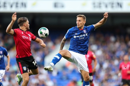 Luke Woolfenden Ipswich Town Under Pressure Editorial Stock Photo ...