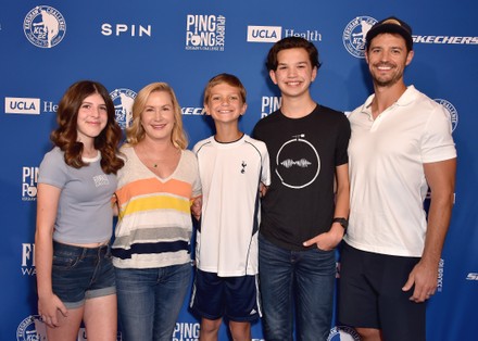Angela Kinsey Family Editorial Stock Photo - Stock Image | Shutterstock