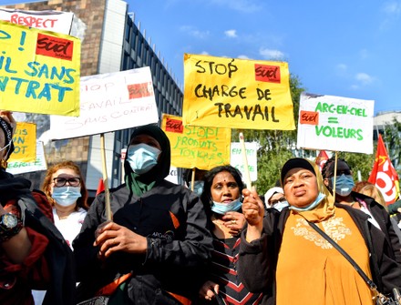 Rally Support Employees Household On Strike Editorial Stock Photo ...