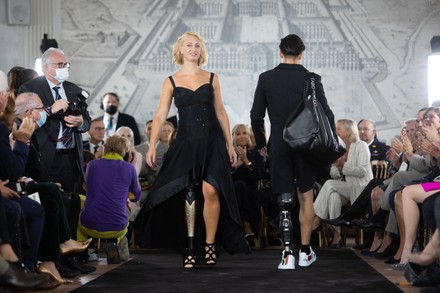 Amputee Models Display Creations By Italian Editorial Stock Photo ...