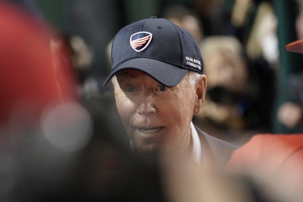 President Biden At Congressional Baseball Game - Washington, United ...