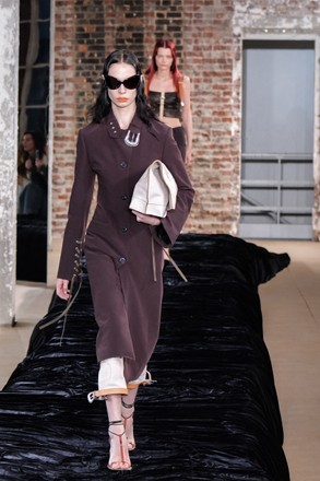 Model Walks Runway During Acne Studio Editorial Stock Photo - Stock ...
