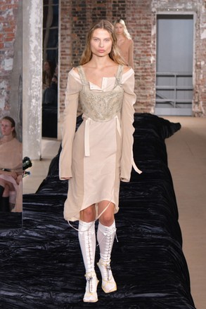 Model Walks Runway During Acne Studio Editorial Stock Photo - Stock ...