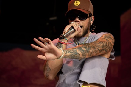 Puerto Rican Singer Rapper Jhayco Performs Editorial Stock Photo ...