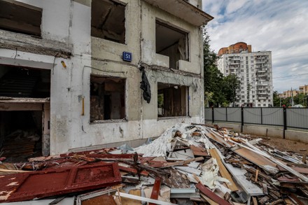 View Khrushchyovka Fivestory Apartment Building Before Editorial Stock ...