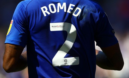 Shirt Back Mahlon Romeo Cardiff City Editorial Stock Photo - Stock ...