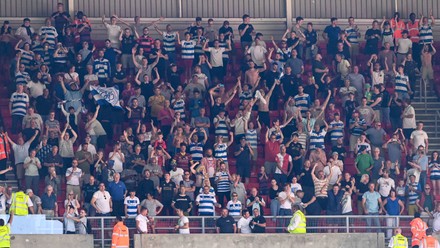 Qpr Fans Celebrates After Full Time Editorial Stock Photo - Stock Image ...
