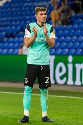 Portsmouth Defender Zak Swanson 2 Applauds Editorial Stock Photo ...