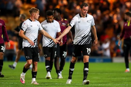 Liam Thompson Richard Stearman Derby County Editorial Stock Photo ...