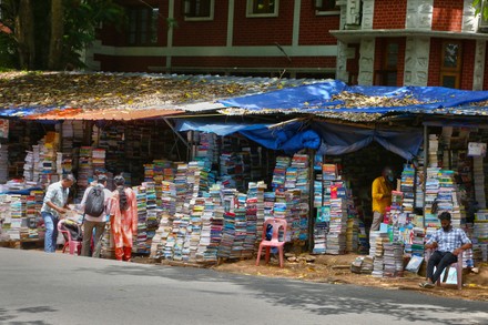 Piles Used Books Sale Along Roadside Editorial Stock Photo - Stock Image | Shutterstock