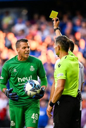 Unions Goalkeeper Anthony Moris Receives Yellow Editorial Stock Photo ...