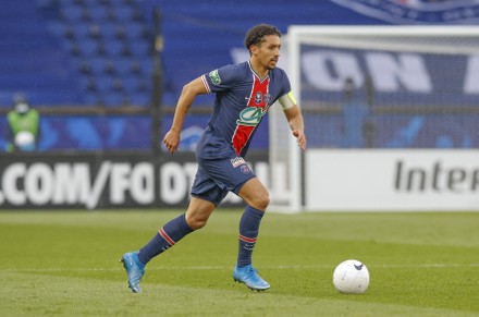 Marcos Marquinhos Psg Action During French Editorial Stock Photo ...