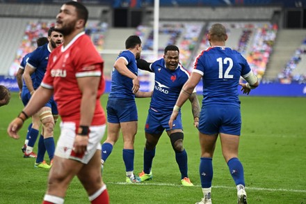 France vs Wales - Six Nations Rugby Championship, SAINT-DENIS - 21 Mar 2021 Stock Pictures ...