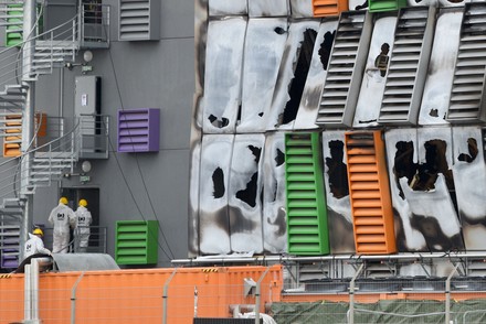 Fire At OVH Datacenter Building - Strasbourg, France - 23 Mar 2021 ...