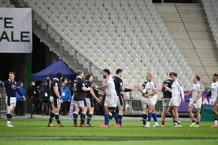 France vs Scotland - Six Nations Rugby Championship, SAINT-DENIS - 26 ...