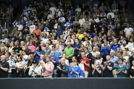 Audience During Mens European Championships Volleyball Editorial Stock ...