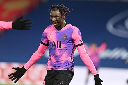 Moise Kean Paris Saint Germain Psg Editorial Stock Photo - Stock Image ...