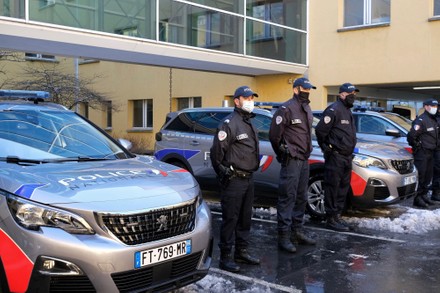 French National Police Force Equipped New Editorial Stock Photo - Stock ...