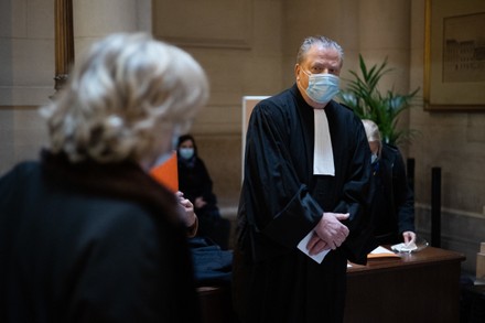 Edouard Balladur Trial - Paris, France - 19 Jan 2021 Stock Pictures ...