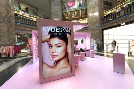 Galeries Lafayette Welcome Kylie Skin Unique Editorial Stock Photo ...