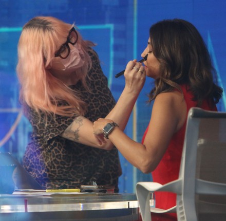 Ginger Zee On Set Good Morning Editorial Stock Photo - Stock Image ...