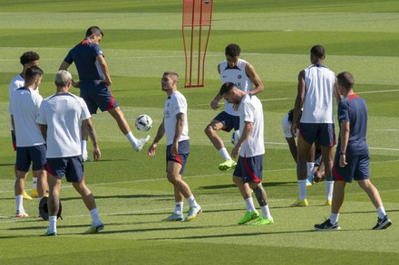 Team Psg During Training Paris Saintgermain Editorial Stock Photo ...