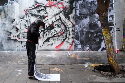 Artist Macadam Performs Part Conception Big Editorial Stock Photo ...
