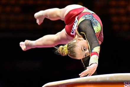 Belgian Gymnast Lisa Vaelen Pictured Action Editorial Stock Photo ...