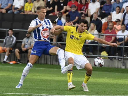 Bojan Radulovic Hjk Left Sven Karic Editorial Stock Photo - Stock Image ...