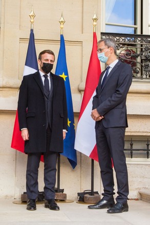French President Emmanuel Macron Signs Book Editorial Stock Photo ...