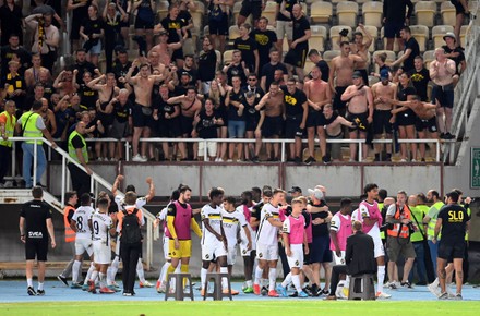 Players Aik Celebrate Fans After Winning Editorial Stock Photo - Stock ...