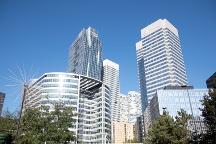 General View Deloitte Ariane Total Buildings Editorial Stock Photo ...