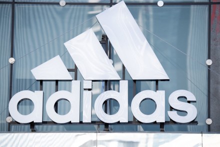 General View Adidas Shop Sign La Editorial Stock Photo - Stock Image ...