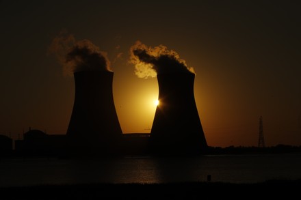Engie Nuclear Power Plant Doel Belgium Editorial Stock Photo - Stock ...