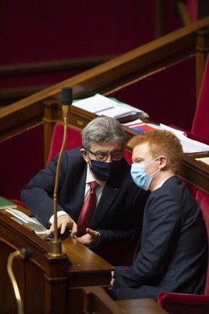 Jean Luc Melenchon Adrien Quatennens National Editorial Stock Photo ...