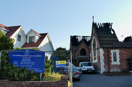 Charred Remains Burnt Out Church All Editorial Stock Photo - Stock ...
