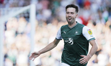 Goal Celebrations Ryan Hardie Plymouth Argyle Editorial Stock Photo ...
