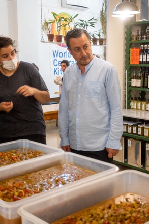 Lebanese Cuisine Advocate Kamal Mouzawak His Editorial Stock Photo ...