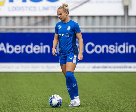 Rangers Womens Goalkeeper Victoria Esson Warms Editorial Stock Photo ...