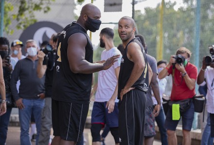 Teddy Riner Former San Antonio Spurs Editorial Stock Photo - Stock ...