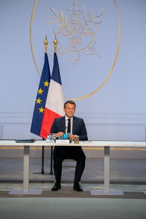 __COUNT__ President Macron Meets Unions Representatives - Paris, France ...