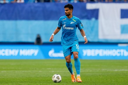 Rodrigao Zenit St Petersburg Action During Editorial Stock Photo ...