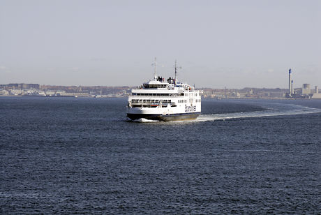 Scandlines Ferry Sail Between Helsingoer Denmark Editorial Stock Photo ...