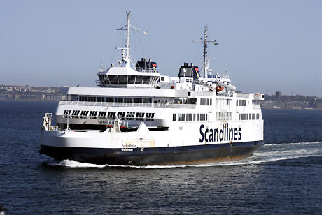 Scandlines Ferry Sail Between Helsingoer Denmark Editorial Stock Photo ...